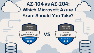 AZ-104 vs AZ-204 exam: Choosing Best Path for Azure Career